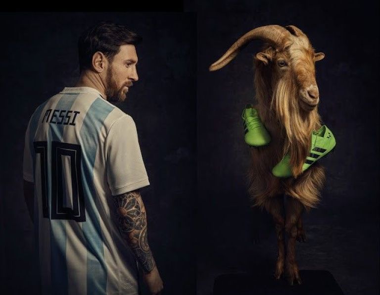 ¡Messi posó rodeado de cabras! | HaceInstantes: Toda la información en ...