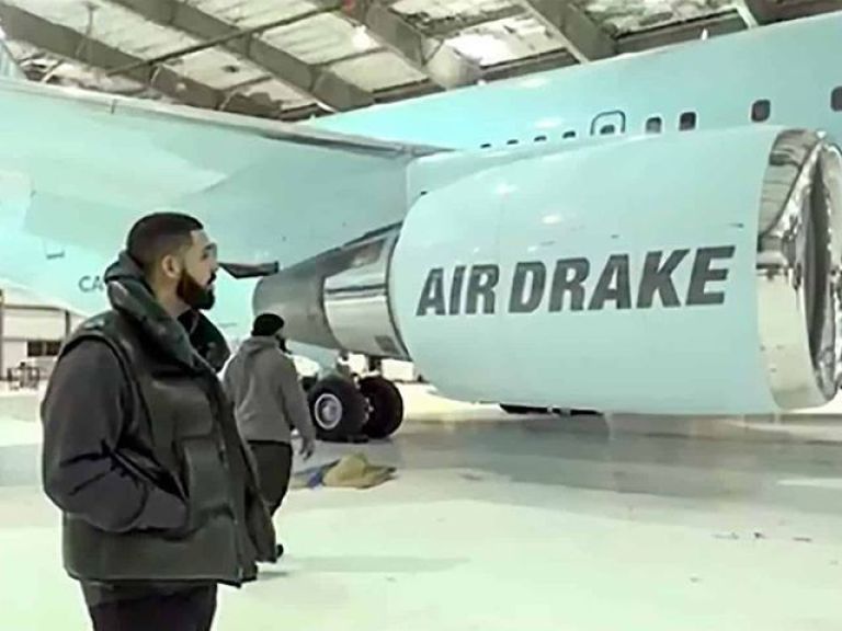 Ahora el rapero Drake se compró un avión privado por $185 millones de ...