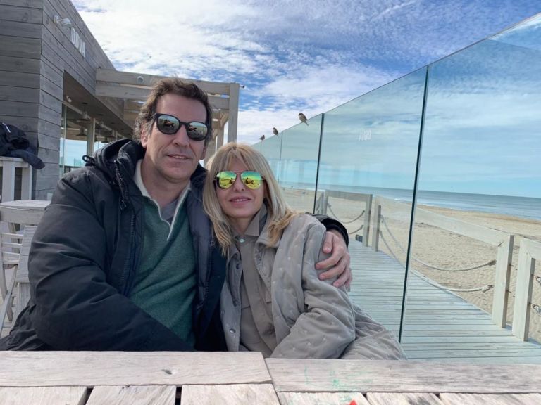 Karina Rabolini e Ignacio Castro Cranwell súper enamorados en Pinamar ...