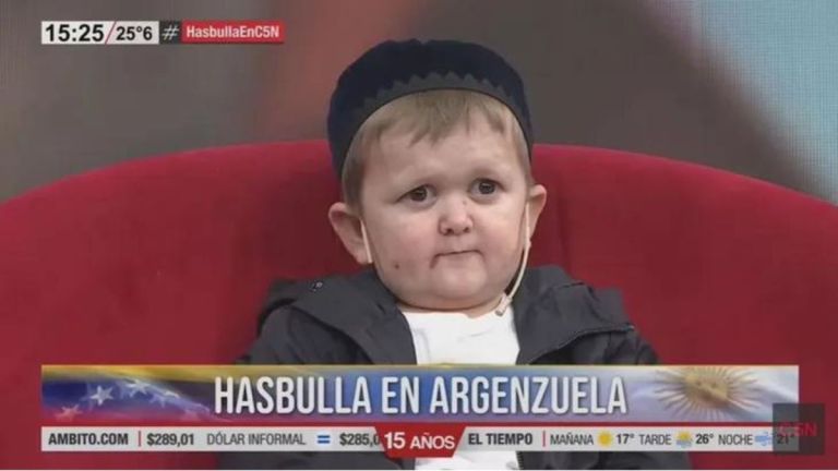 Hasbulla reveló que es hincha de Boca y probó el dulce de leche en vivo ...