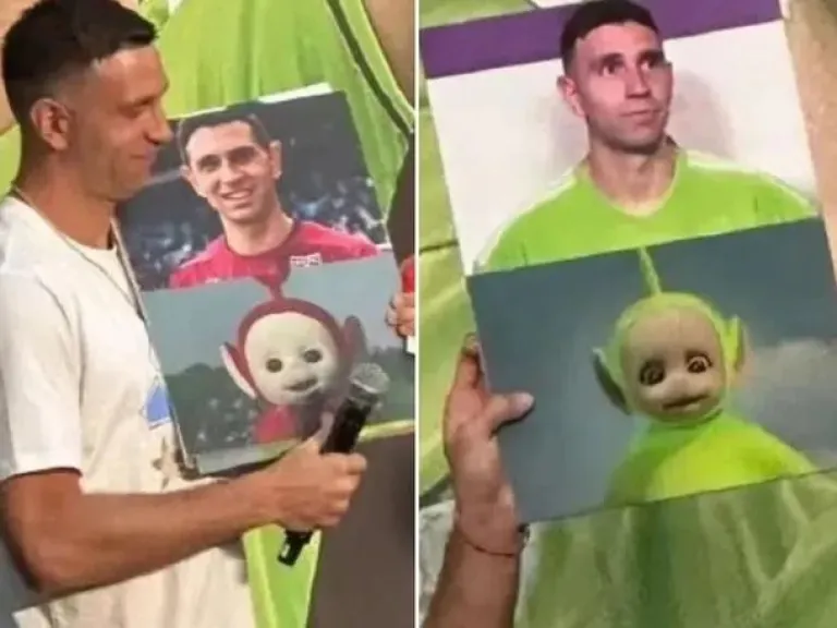 [VIDEO] La curiosa comparación que le hicieron al 'Dibu' Martínez en ...