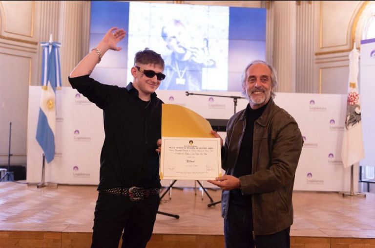 Dillom fue declarado Personalidad Destacada de la Cultura ...